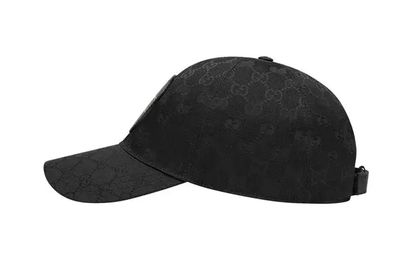 Gucci Gg Canvas Baseball Cap - Black