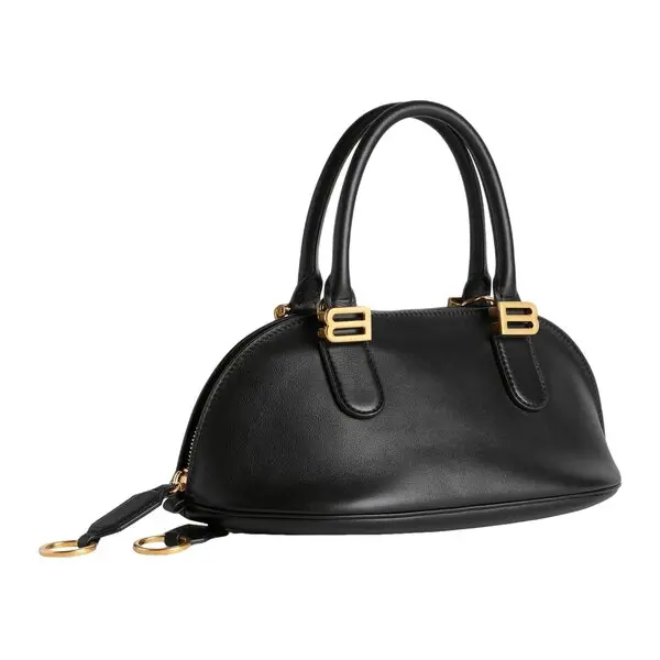 Balenciaga Mini Bowling Bag - Black