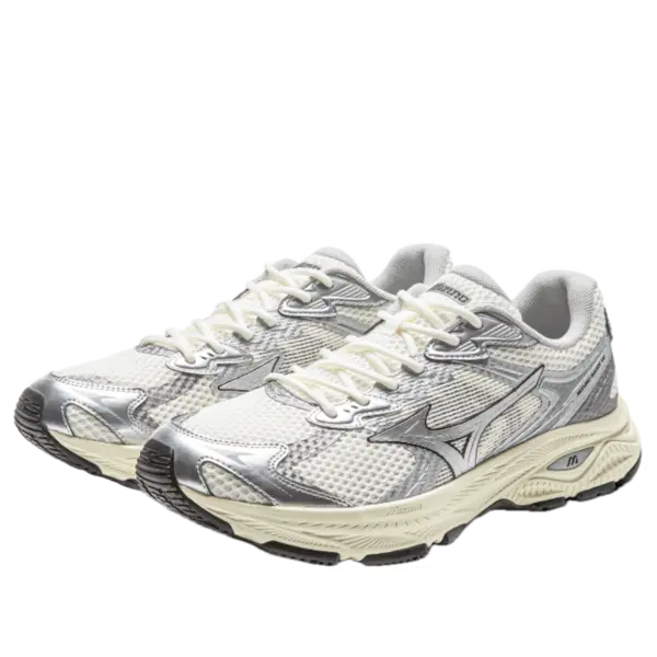Mizuno Racer V2 Sneakers - Cream/silver