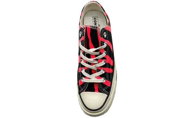 CONVERSE Chuck 70 Ox "black Pink" Low Top Sneakers - Black/pink