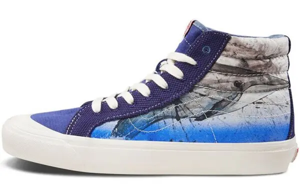 VANS Ralph Steadman X Style 138 Lx 'whale' High Top Sneakers