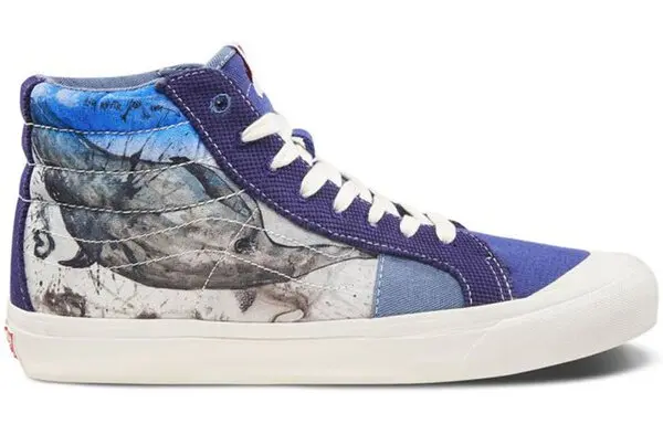 VANS Ralph Steadman X Style 138 Lx 'whale' High Top Sneakers