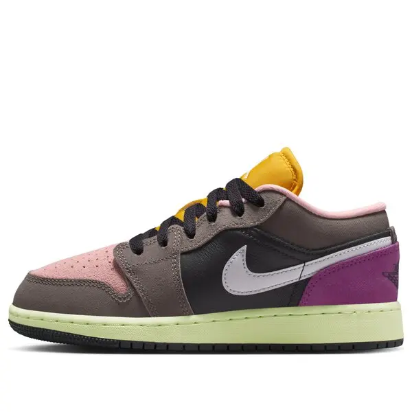 JORDAN Air 1 Low Se Sneakers - Brown/pink