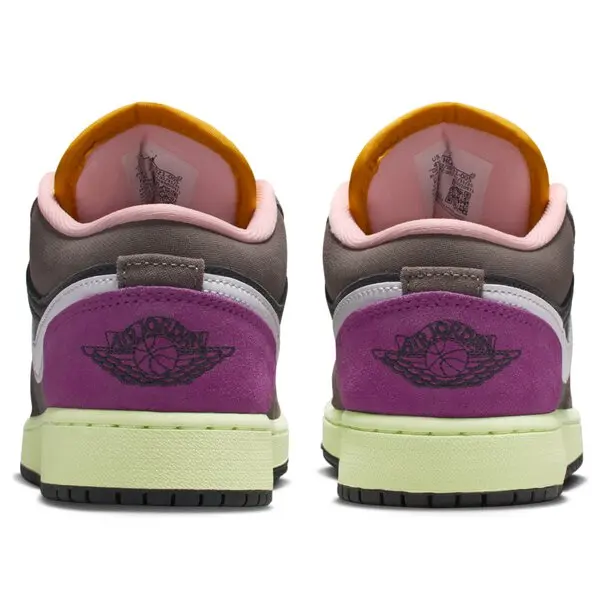 JORDAN Air 1 Low Se Sneakers - Brown/pink