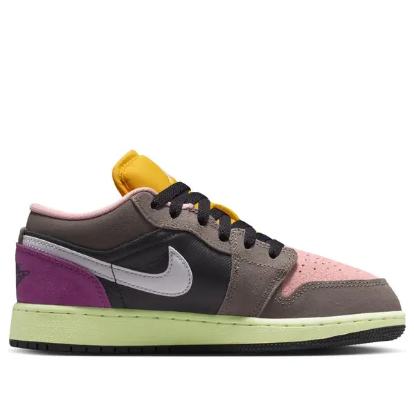 JORDAN Air 1 Low Se Sneakers - Brown/pink