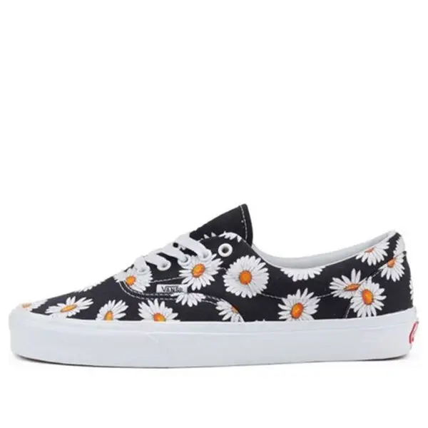 VANS Era Low Top Sneakers With Floral Print - Black