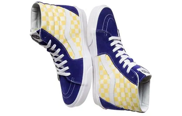 VANS Sk8-hi Bmx Checkerboard Lace-up Sneakers