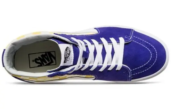 VANS Sk8-hi Bmx Checkerboard Lace-up Sneakers