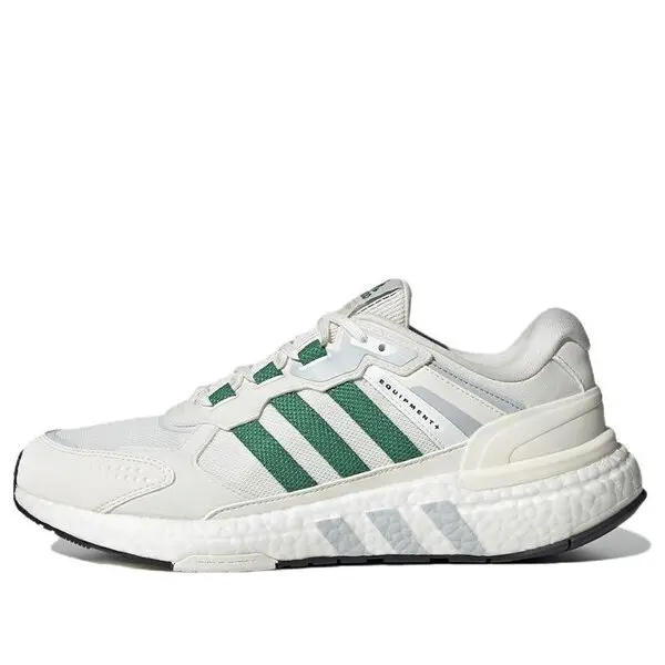 Adidas Equipment+ Cozy Wear-resistant Low Top Sneakers - Grey/green