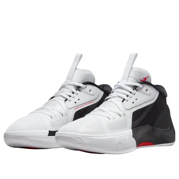 JORDAN Air Zoom Separate Mid-top Sneakers - White/black