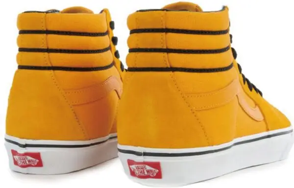 VANS Sk8-hi Sport Stripes Sneakers - Yellow