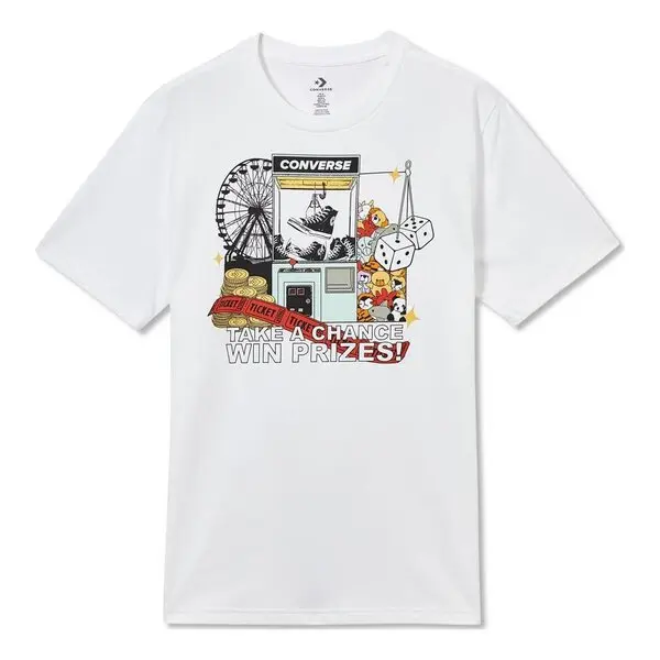CONVERSE Graphic Tee - White