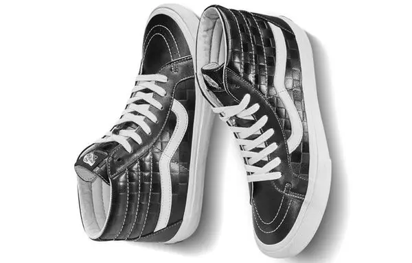 VANS Sk8-hi Reissue Embossed Checkerboard High Top Sneakers