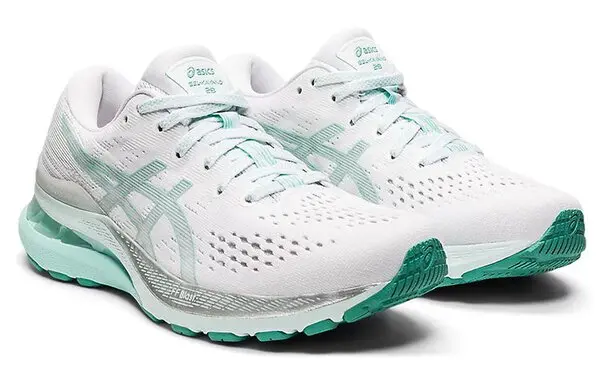 Asics Gel-kayano 28 Athletic Footwear - White/green