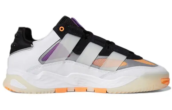 Adidas Niteball "white Active Purple - Black/white/purple