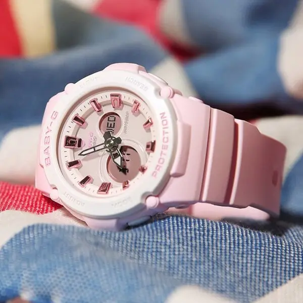 Casio Baby-g Shockproof And Water Resistant Watch - Pink