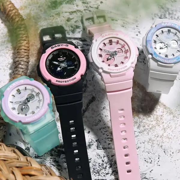 Casio Baby-g Shockproof And Water Resistant Watch - Pink