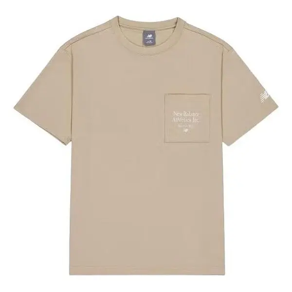 NEW BALANCE Essentials Athletic Club T-shirt Asia Sizing - Khaki