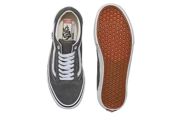 VANS Skate Old Skool Sneakers - Grey/white