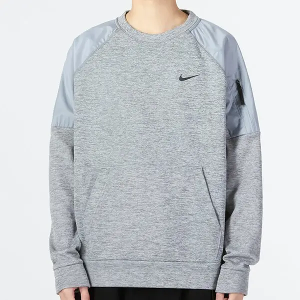 Nike Therma Crewneck Logo Sweatshirt