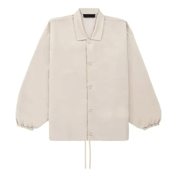 Fear Of God Coaches Jacket - Silver Cloud