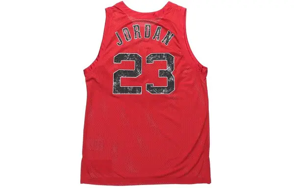 JORDAN Air Dna Distorted Flying Basketball Mesh Training Vest - Red