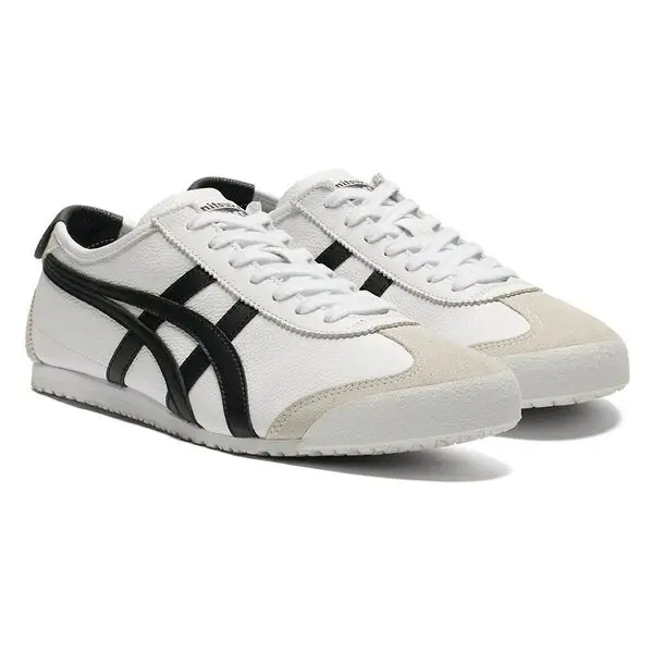 Onitsuka Tiger Mexico 66 Lace Up Sneakers - White/black
