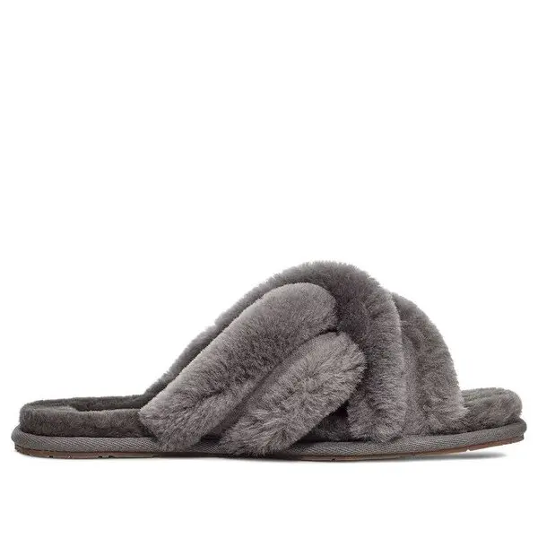 UGG Scuffita Shearling Slippers - Grey