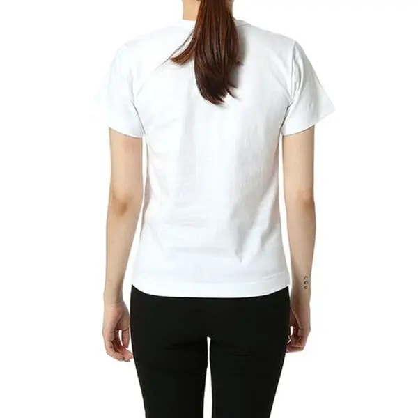 Play Comme Des Garcon Red Heart Logo T-shirt