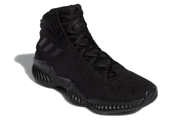 Adidas Pro Bounce 2018 High Top Sneakers - Black