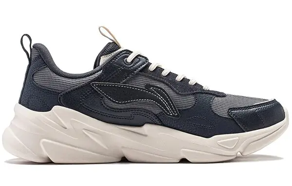 LI-NING Shadow Black Grey' Sneakers - Shadow Black/grey/beige