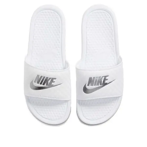 Nike Benassi Jdi Slides - White/grey