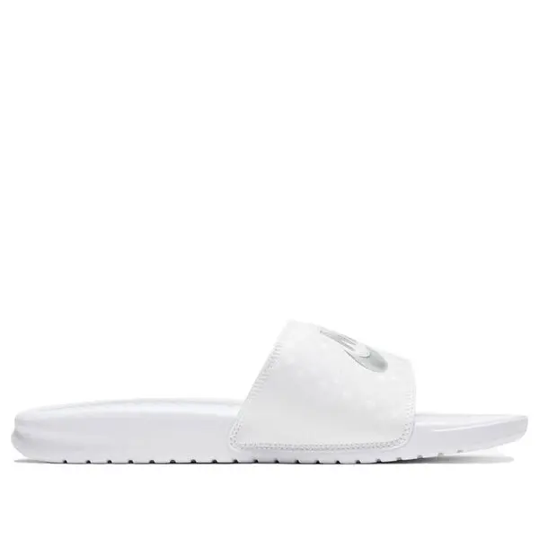 Nike Benassi Jdi Slides - White/grey