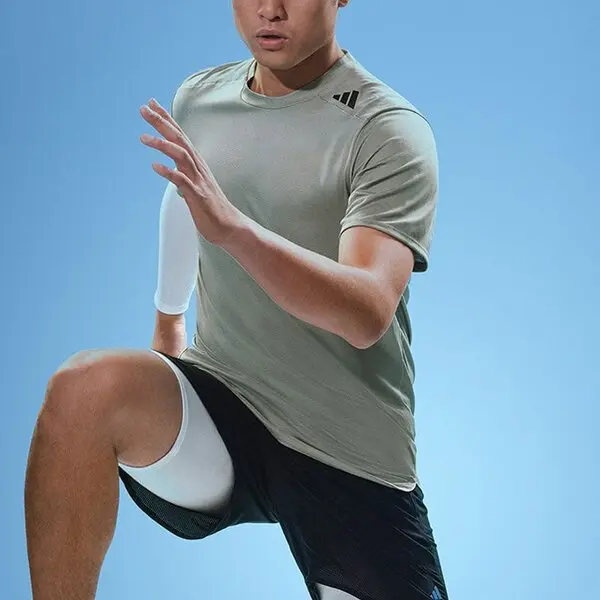 Adidas Designed 4 Training Heat.rdy Hiit T-shirt - Silver Green