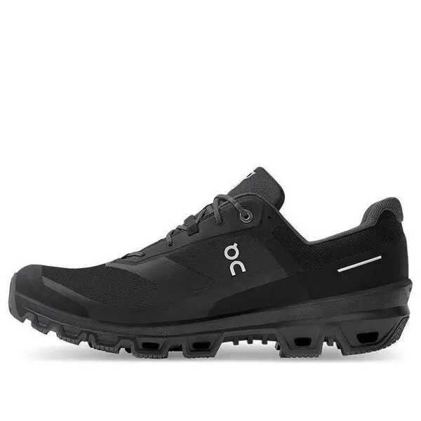 On Cloudventure Waterproof Trail Running Shoes - Black