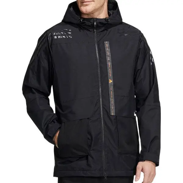 Adidas Hooded Zip Up Jacket