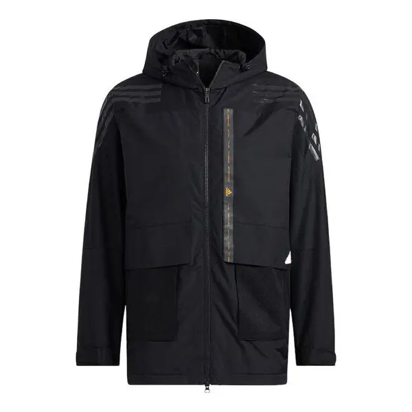 Adidas Hooded Zip Up Jacket