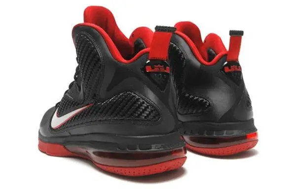 Nike Lebron High Top Athletic Sneakers - Black