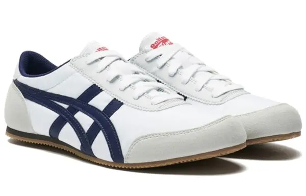 Onitsuka Tiger Track Trainer Sneakers - White/blue
