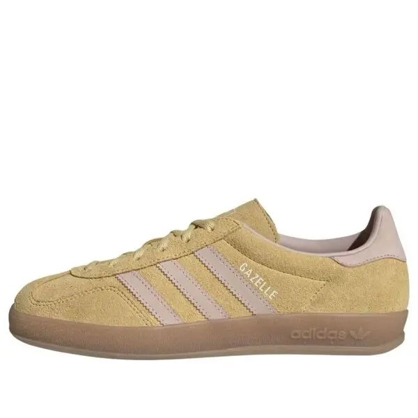 Adidas Gazelle Indoor Sneakers - Yellow/beige/gum
