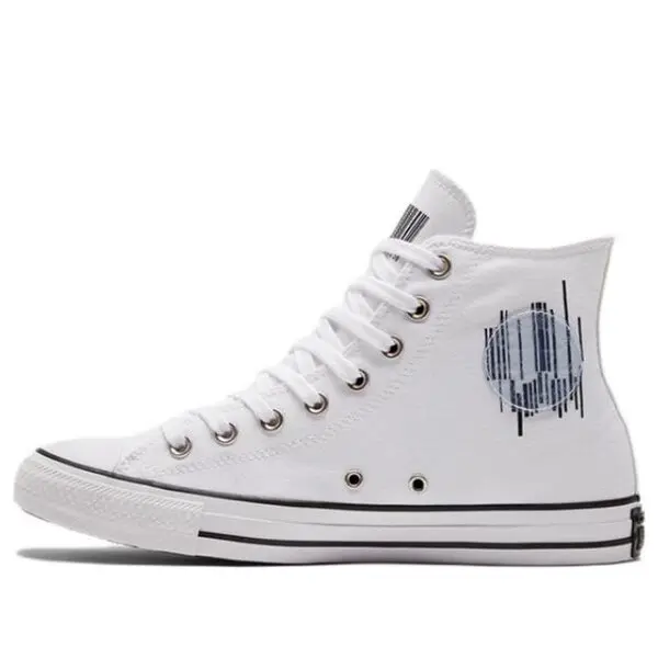 CONVERSE Chuck Taylor All Star Translucent Barcode High Top Sneakers - White