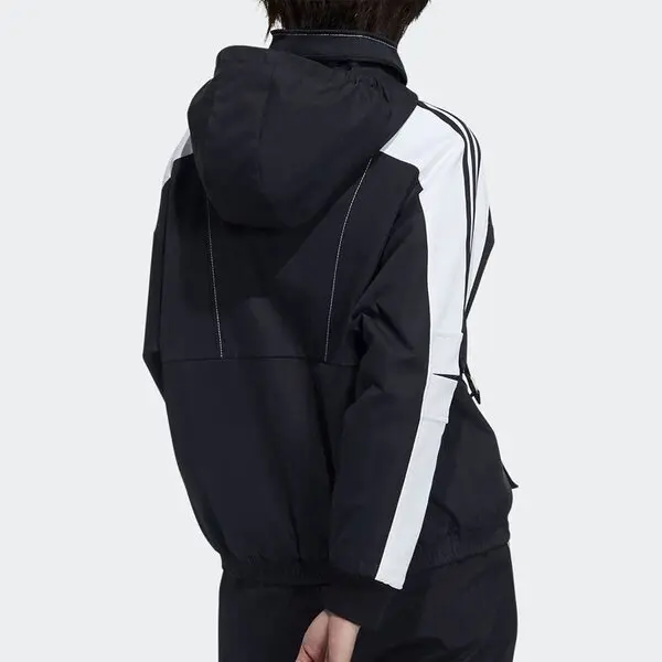 Adidas Colorblock Hooded Track Jacket
