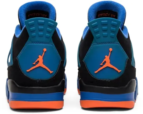 JORDAN 4 Retro "cavs - Black/blue/oramge