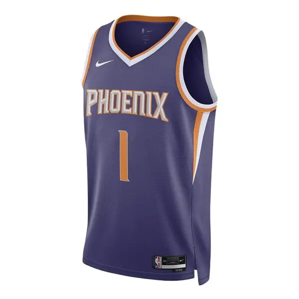Nike Dri-fit Nba Phoenix Suns Devin Booker Icon Edition 2022/23 Swingman Jersey - None