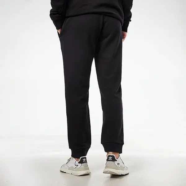 Adidas Originals Trefoil Pant Casual Bundle Feet Long Knit Sports Pants - Black