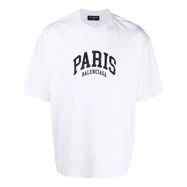 Balenciaga Cities Paris T-shirt - White