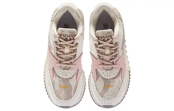 LI-NING 001 Classic Sneakers - Grey/pink