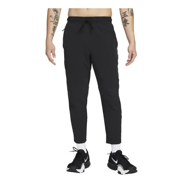 Nike Dri-fit Straight-leg Multifunctional Pants - Black