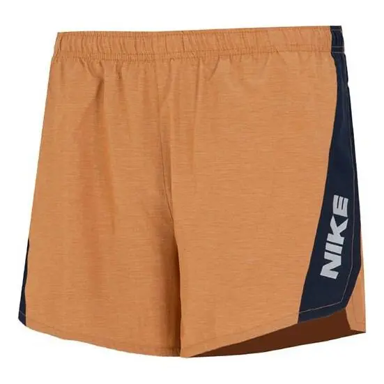 Nike Logo Alphabet Printing Elastic Waistband Straight Shorts - Multi-color