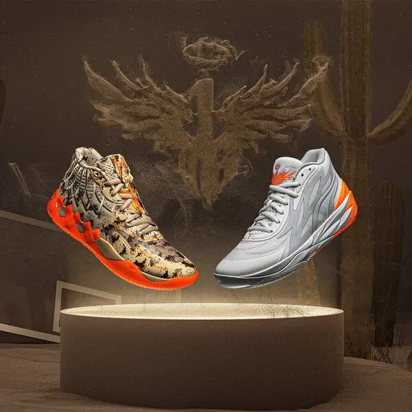 PUMA Mb.01 Lamelo Ball 'digital Camo' High-top Sneakers
